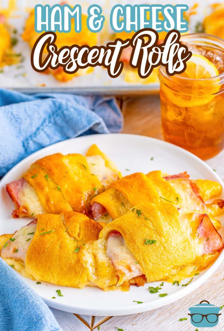Ham and Cheese Crescent Rolls - The Country Cook
