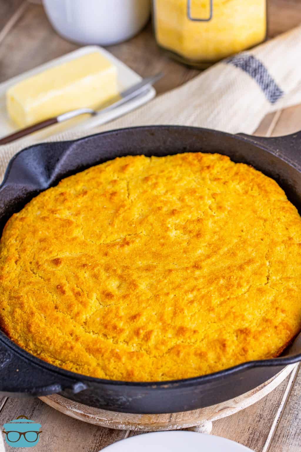 Skillet Cornbread - The Country Cook
