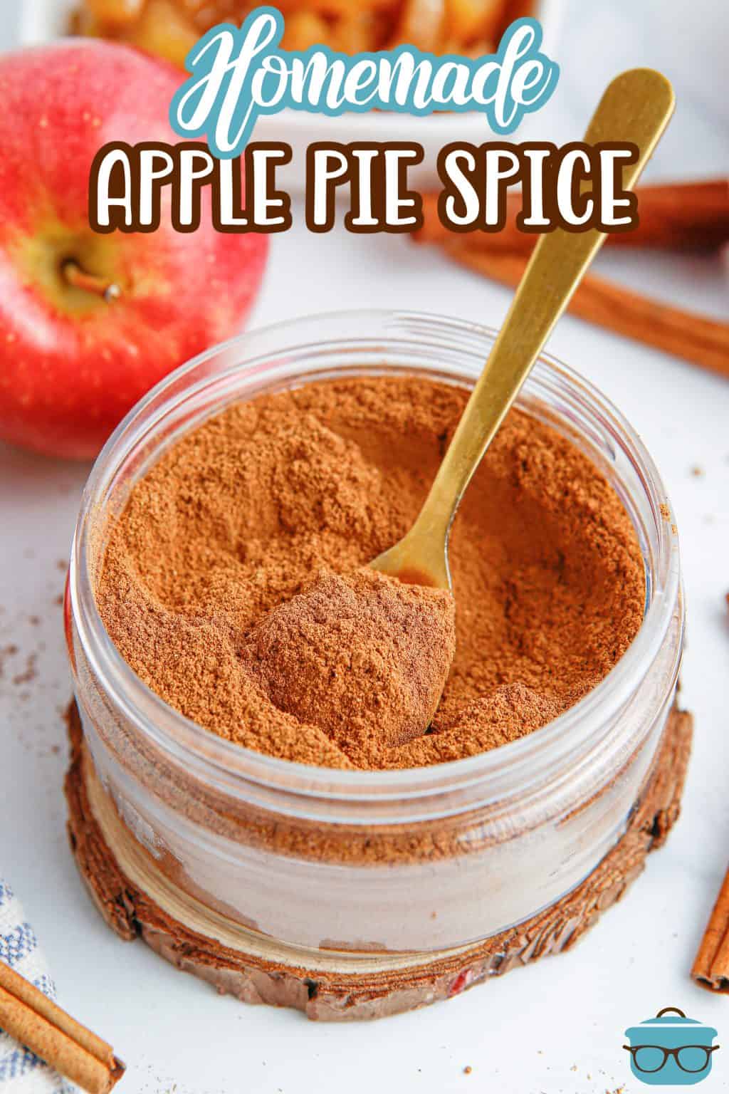 Homemade Apple Pie Spice - The Country Cook