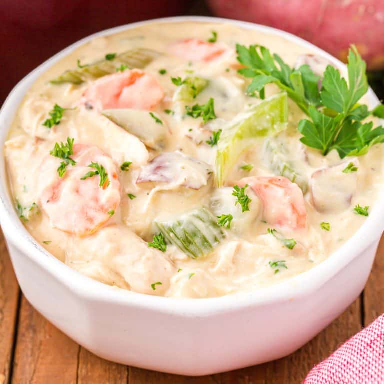 Creamy Chicken Stew - The Country Cook