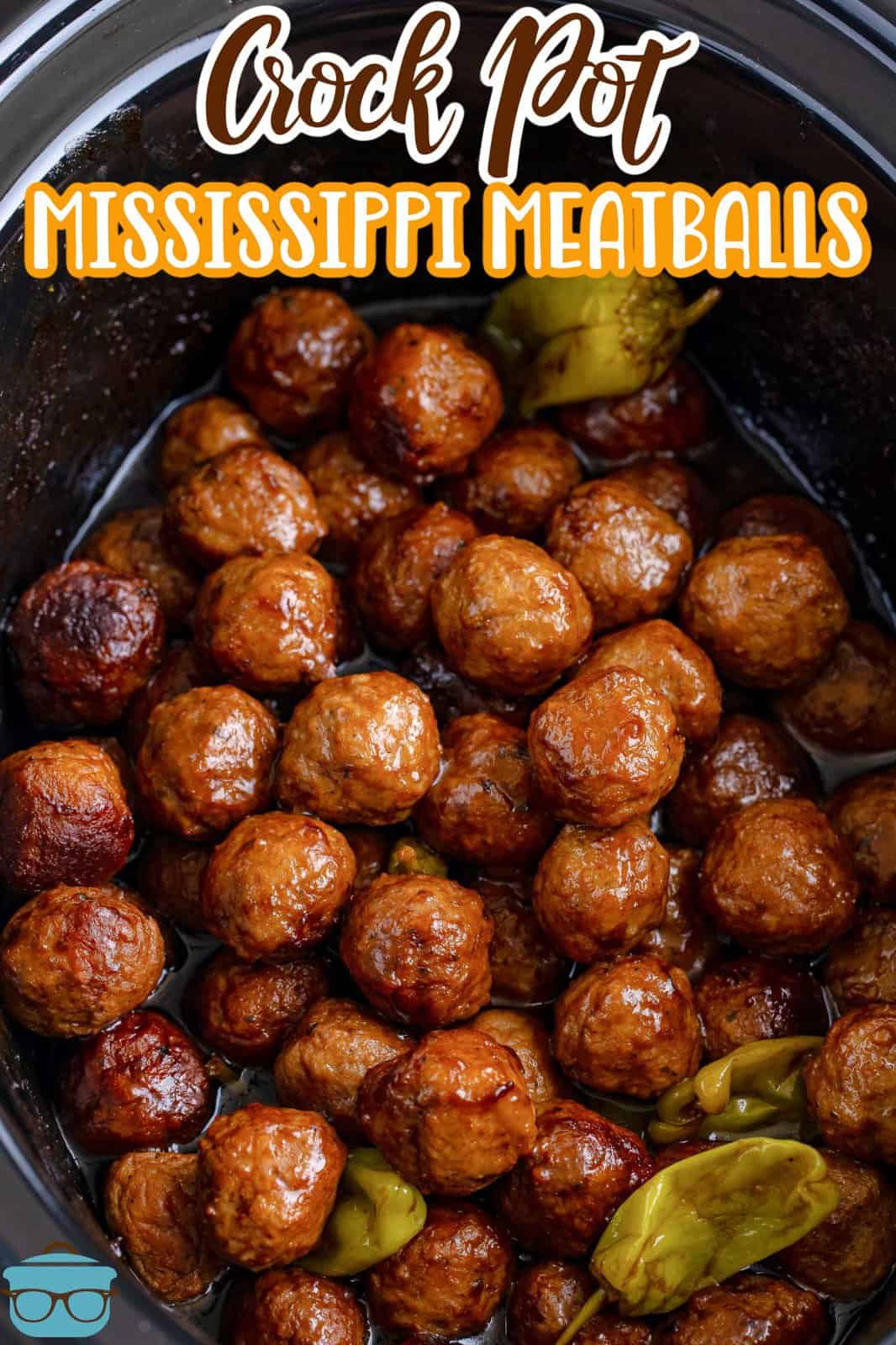 Crock Pot Mississippi Meatballs - The Country Cook