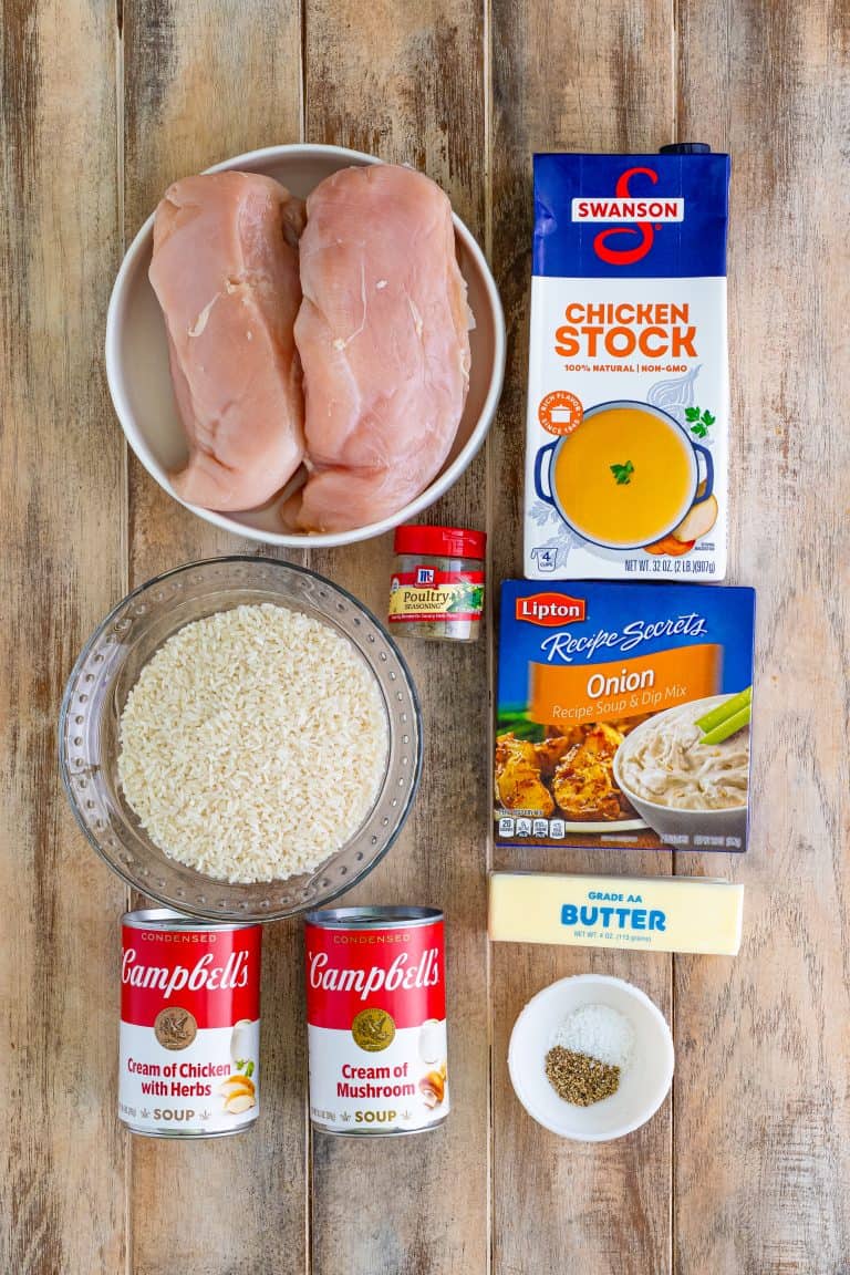 No Peek Chicken Casserole - The Country Cook
