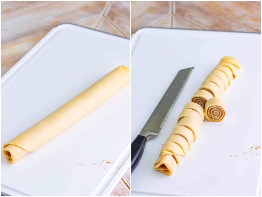 Pie Crust Cinnamon Rolls - The Country Cook