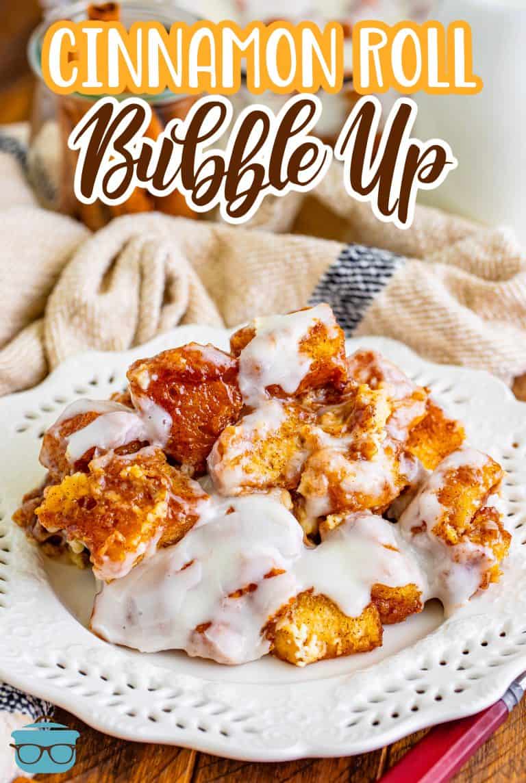 Cinnamon Roll Bubble Up - The Country Cook