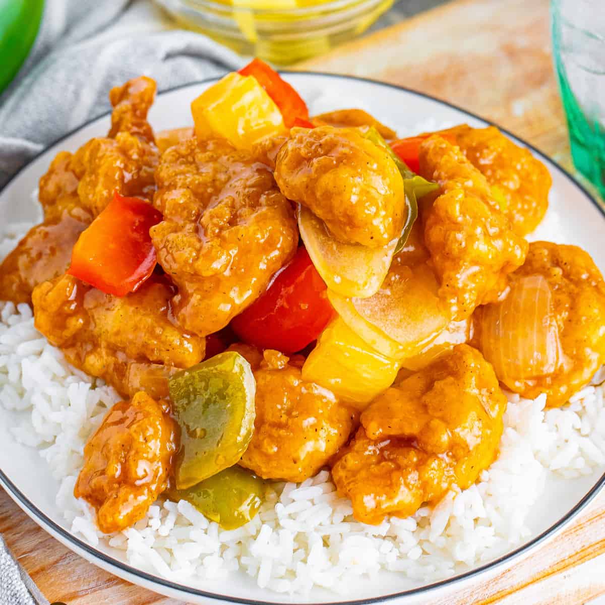 Easy Sweet and Sour Chicken - The Country Cook