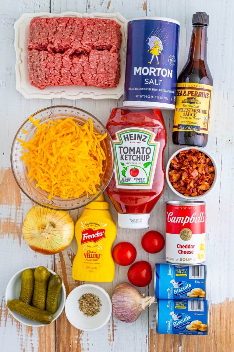 Bacon Cheeseburger Bubble Up - The Country Cook
