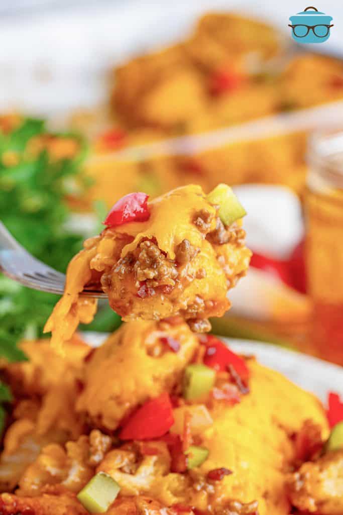 Bacon Cheeseburger Bubble Up - The Country Cook