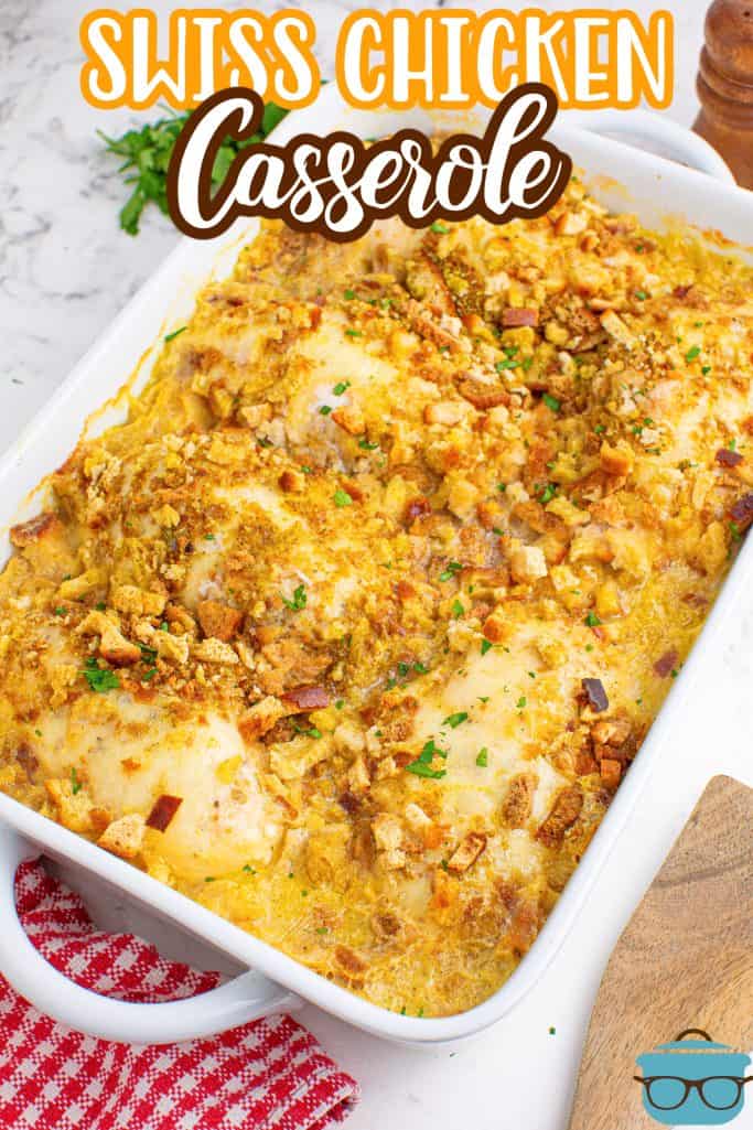 Swiss Chicken Casserole - The Country Cook