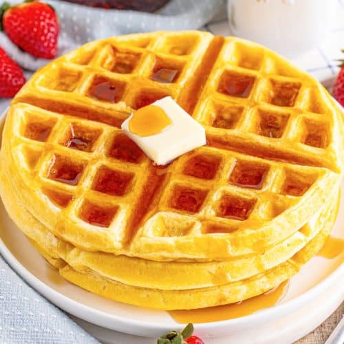Buttermilk Waffles - The Country Cook
