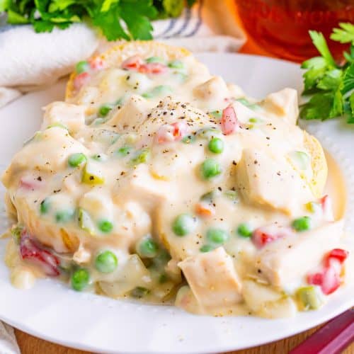 Chicken a la King - The Country Cook