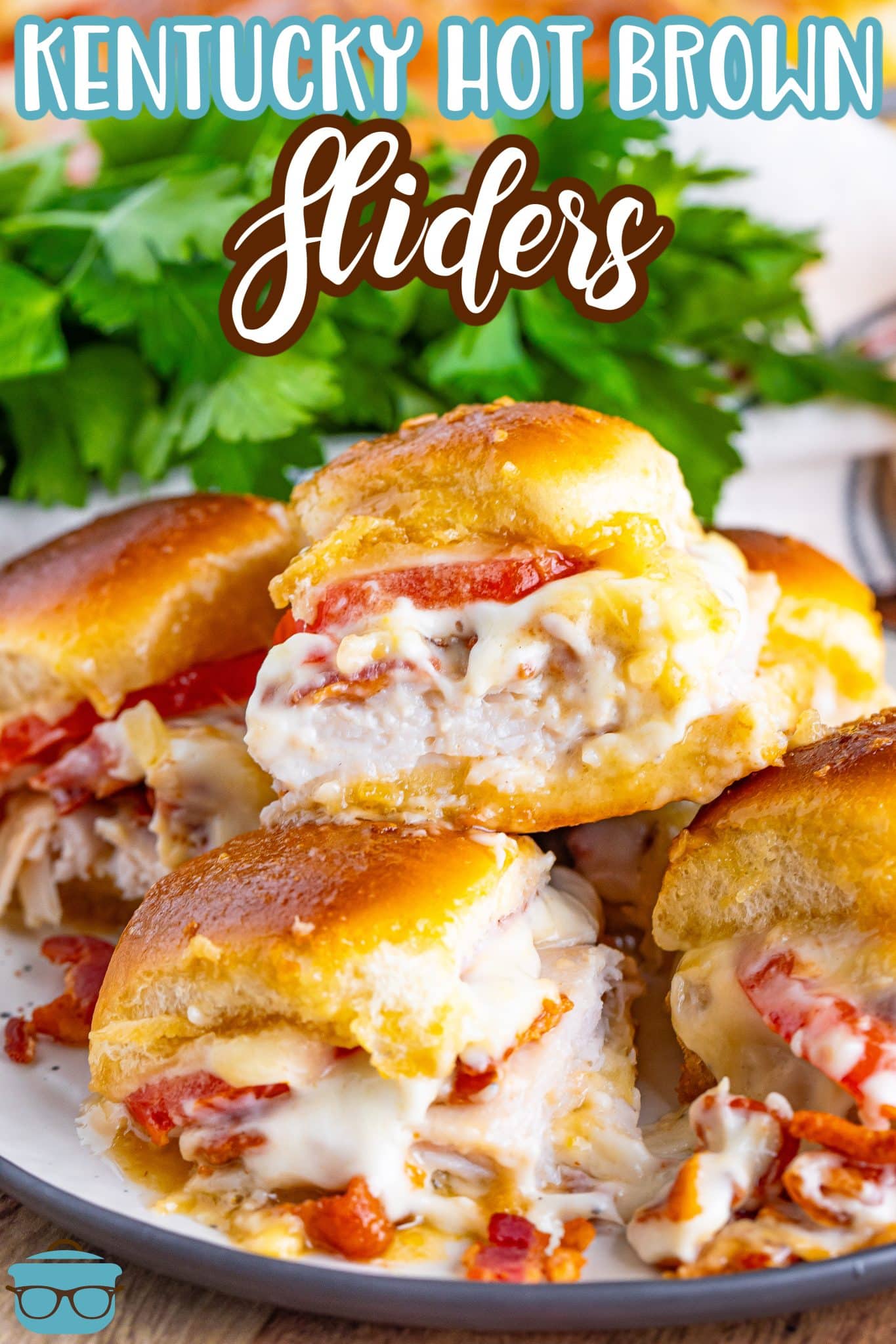 Kentucky Hot Brown Sliders - The Country Cook
