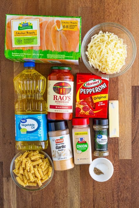 Pepperoni Chicken - The Country Cook