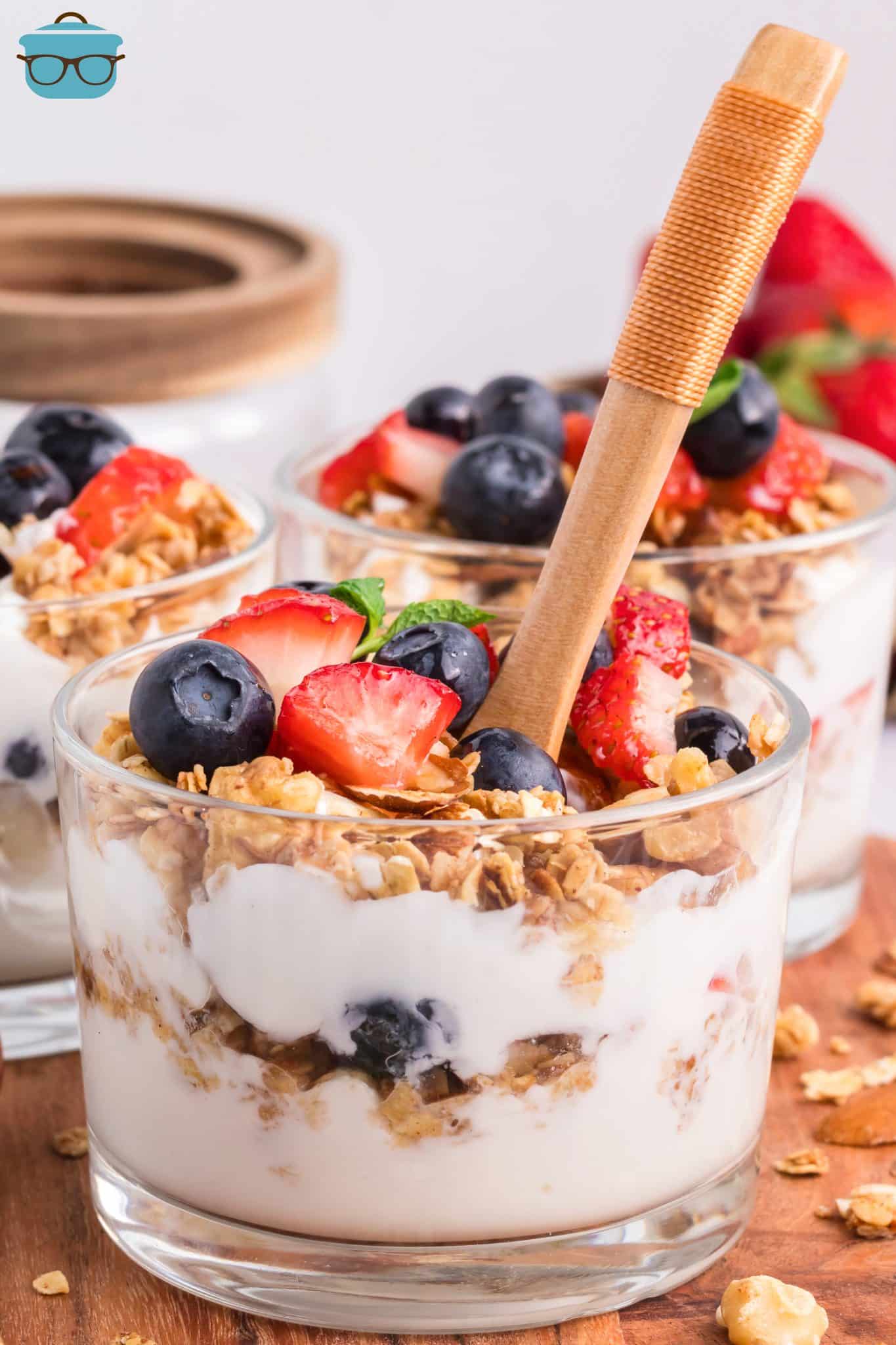 Yogurt Parfaits - The Country Cook