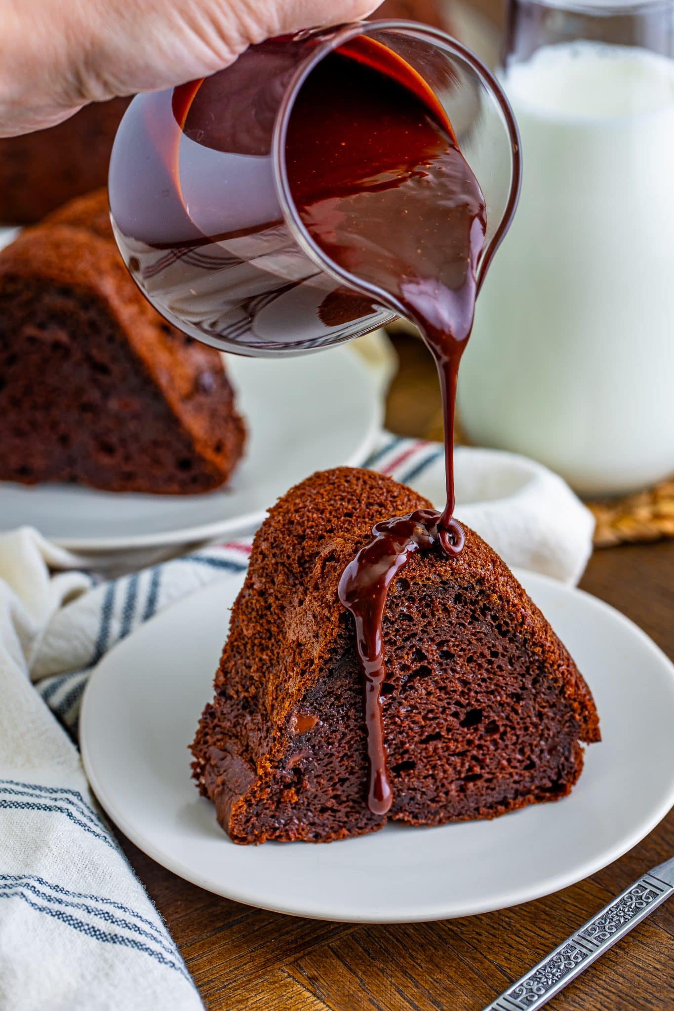 Chocolate Pudding Bundt Cake - The Country Cook