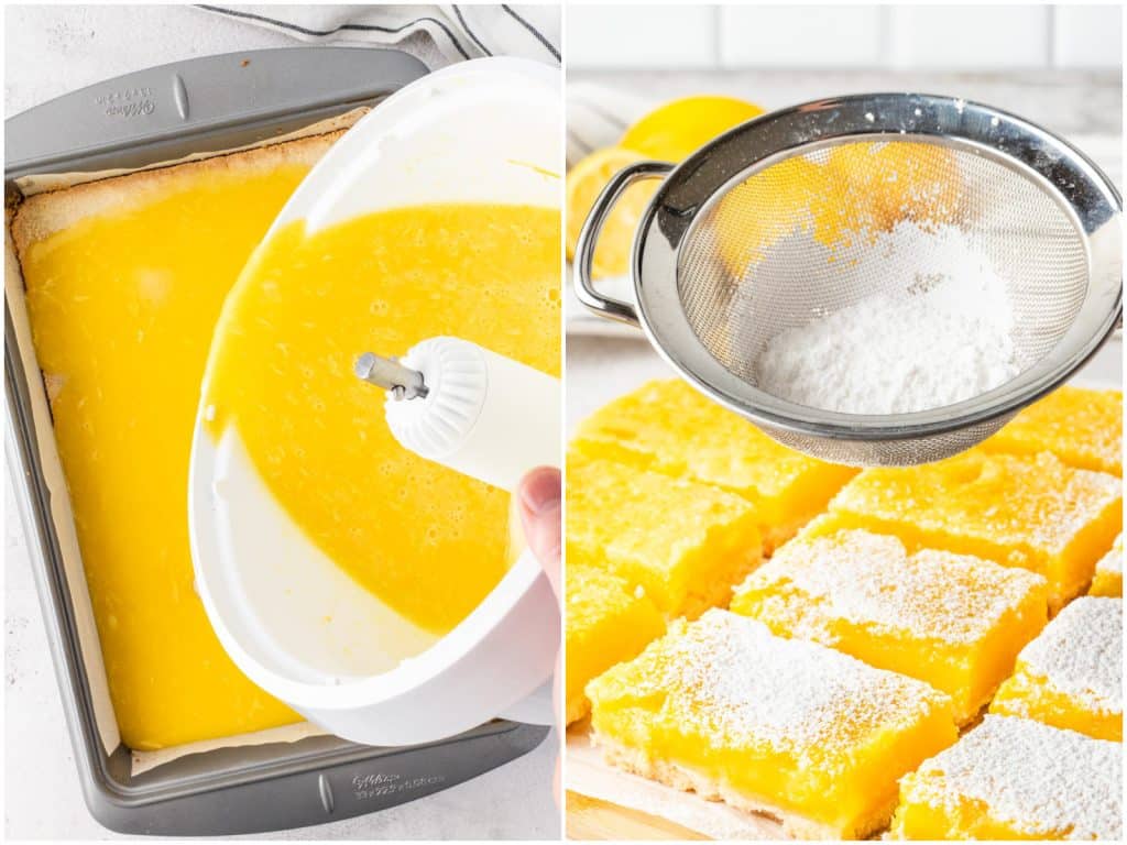 Classic Lemon Bars - The Country Cook