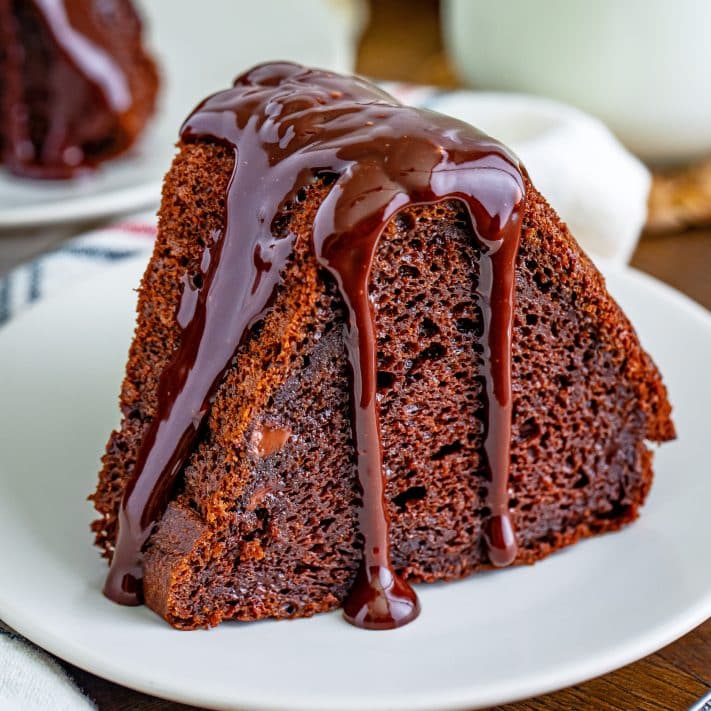 Chocolate Pudding Bundt Cake - The Country Cook