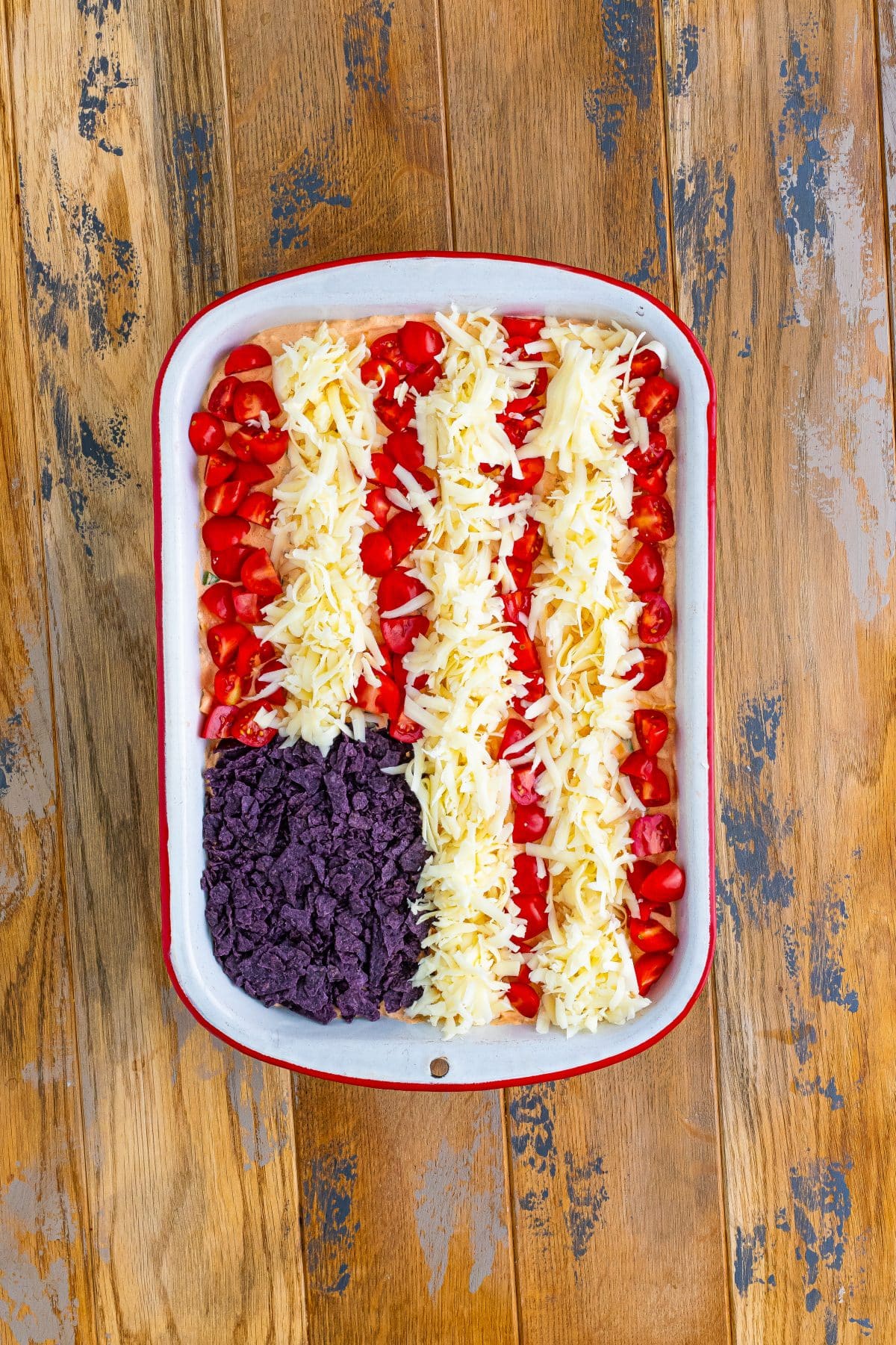 4th of July Flag Dip - The Country Cook