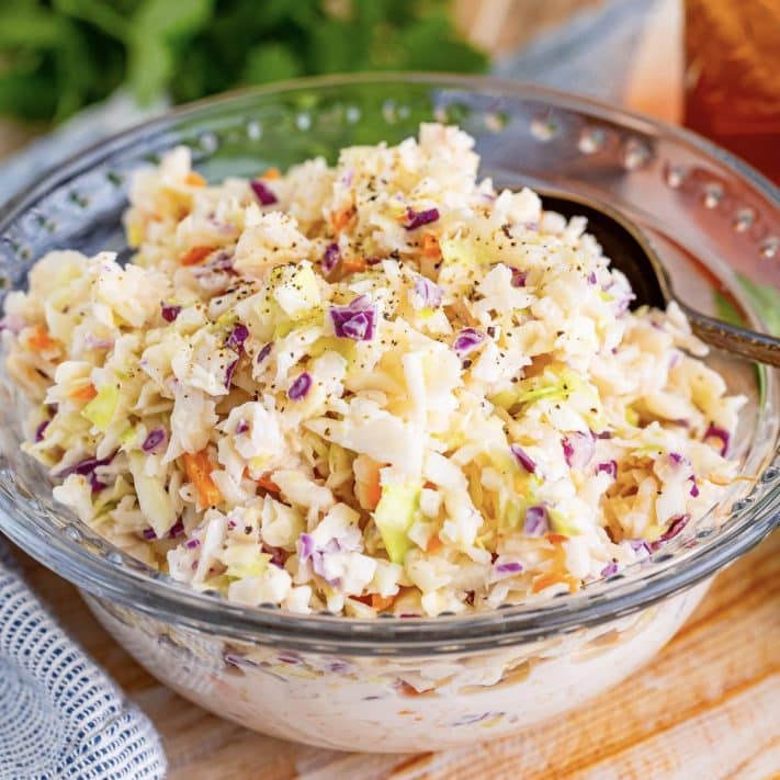 Creamy Cole Slaw - The Country Cook