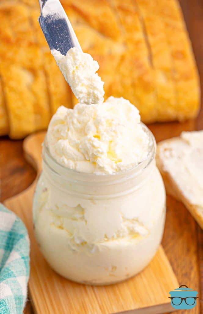 Homemade Whipped Butter - The Country Cook