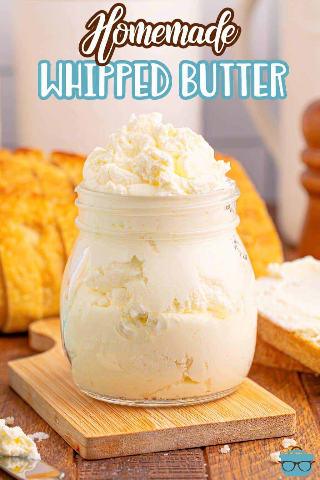 Homemade Whipped Butter - The Country Cook