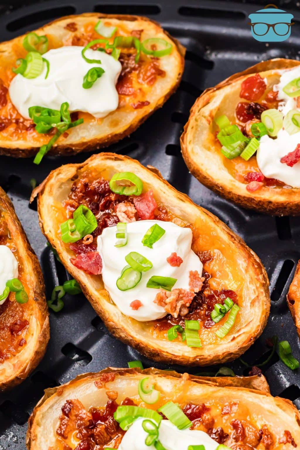 Air Fryer Potato Skins - The Country Cook