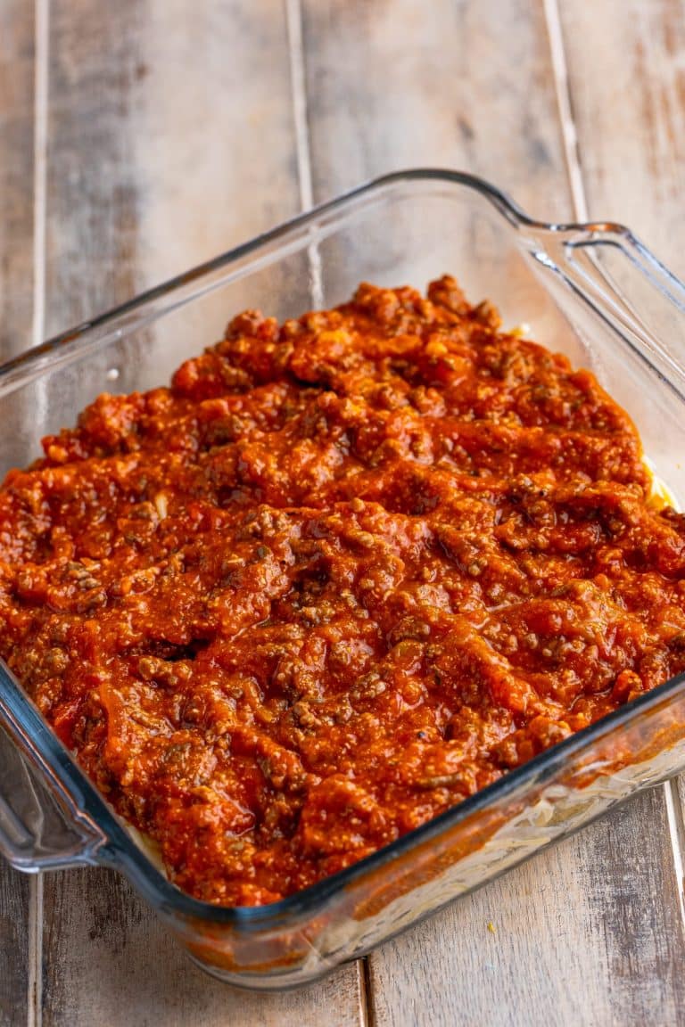 Baked Spaghetti For Two - The Country Cook