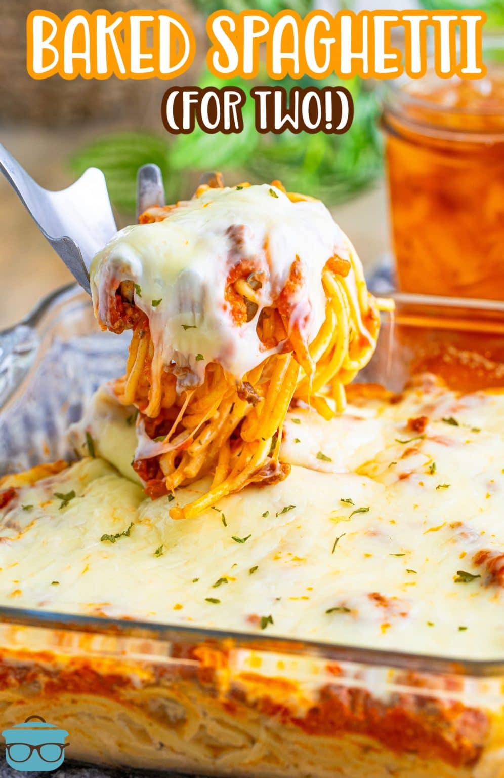 Baked Spaghetti For Two - The Country Cook