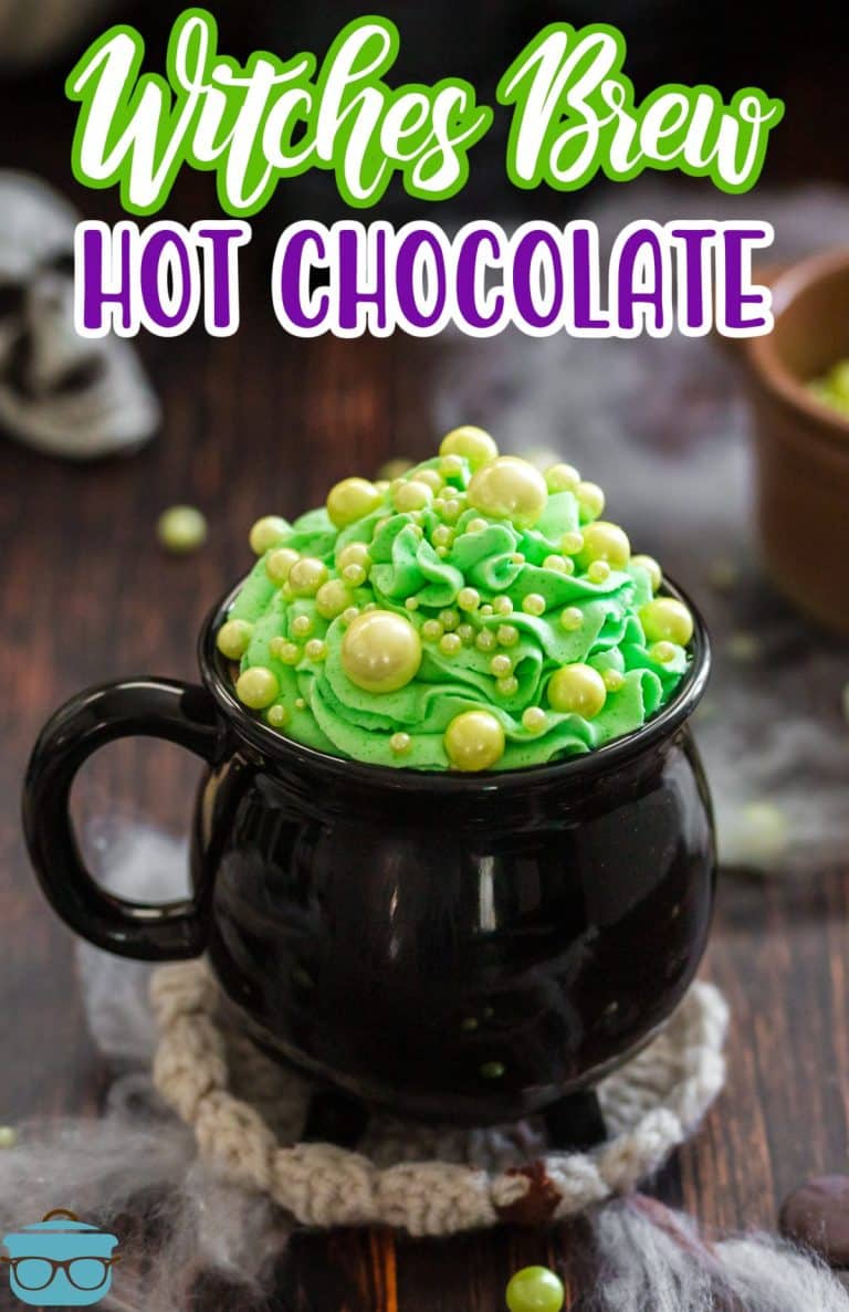 Witches Brew Hot Chocolate - The Country Cook