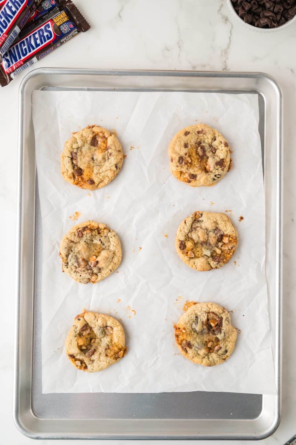 Snickers Cookies - The Country Cook