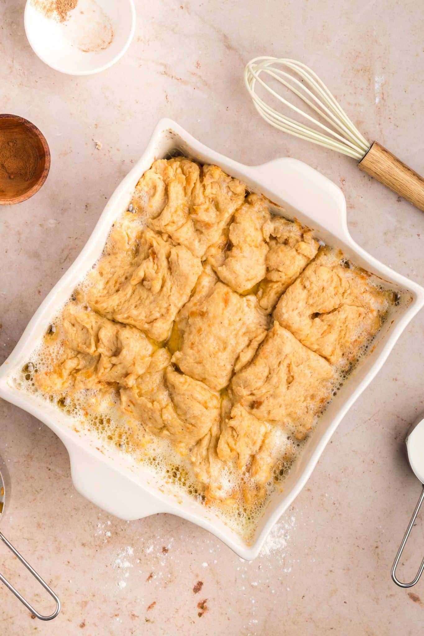 Sweet Potato Butter Swim Biscuits - The Country Cook