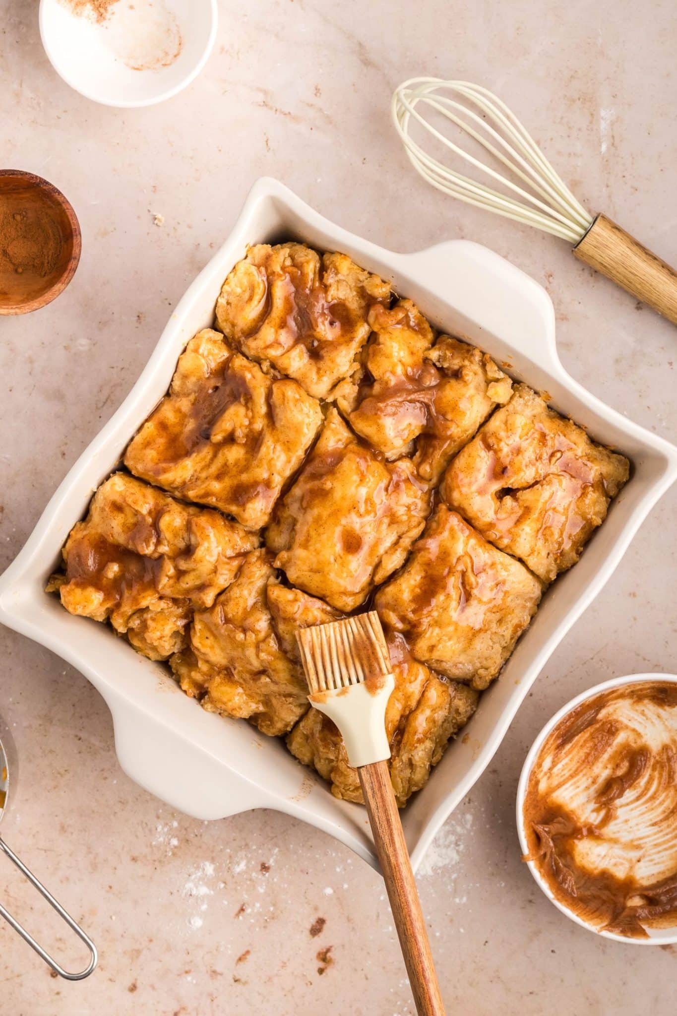 Sweet Potato Butter Swim Biscuits - The Country Cook