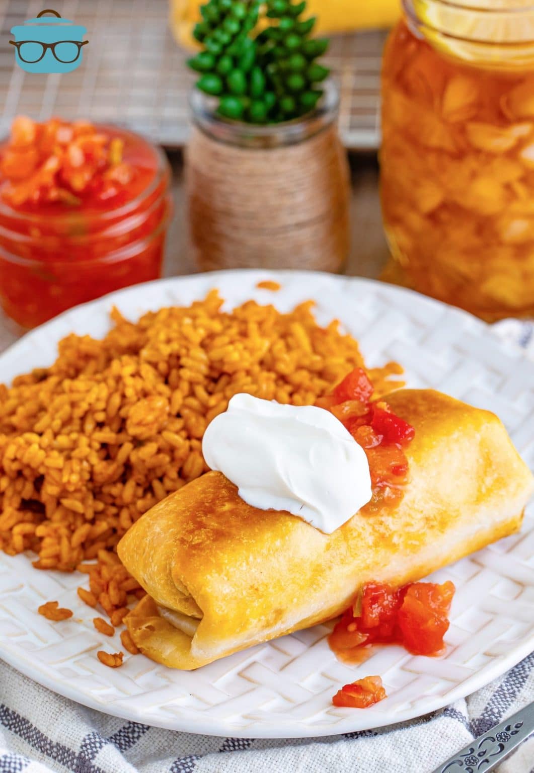 Chicken Chimichangas - The Country Cook