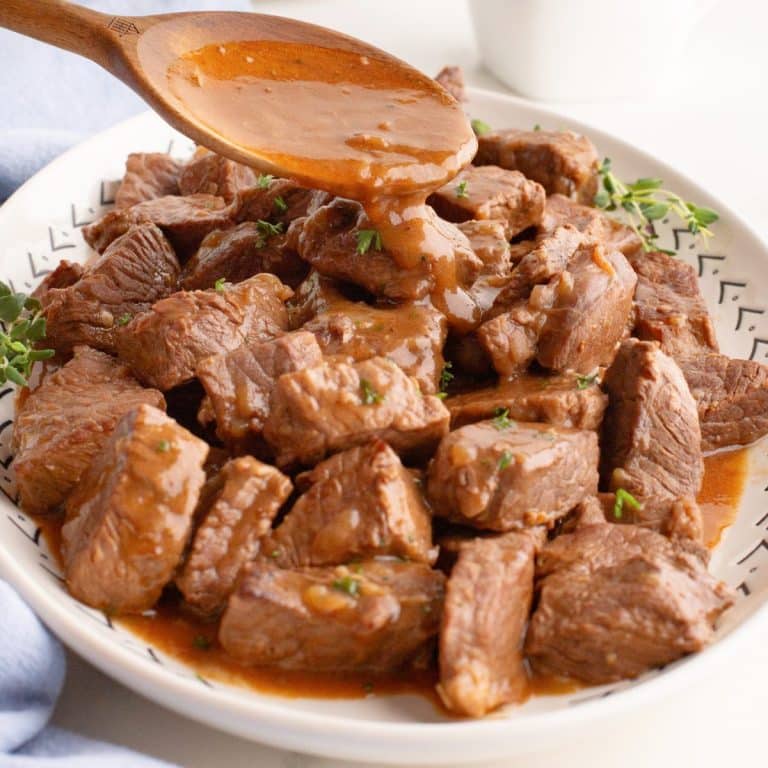 Beef Tips - The Country Cook