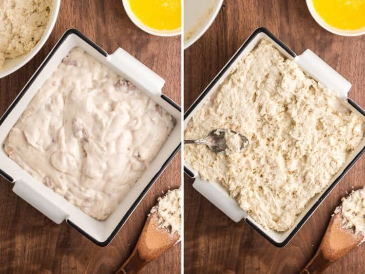 Sausage Gravy Butter Swim Biscuits - The Country Cook