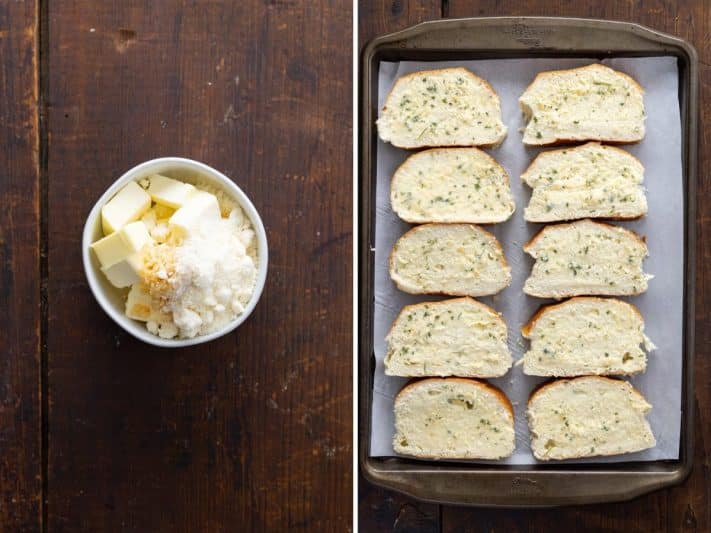 Pizza Hut Garlic Cheese Bread - The Country Cook