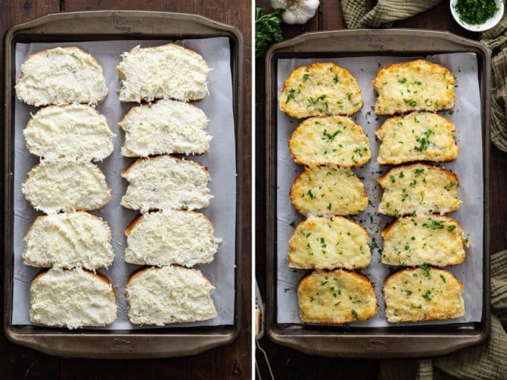 Pizza Hut Garlic Cheese Bread - The Country Cook