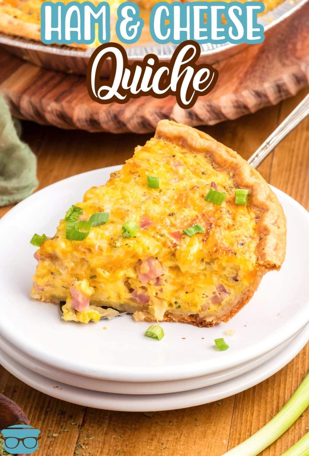 Ham Quiche - The Country Cook