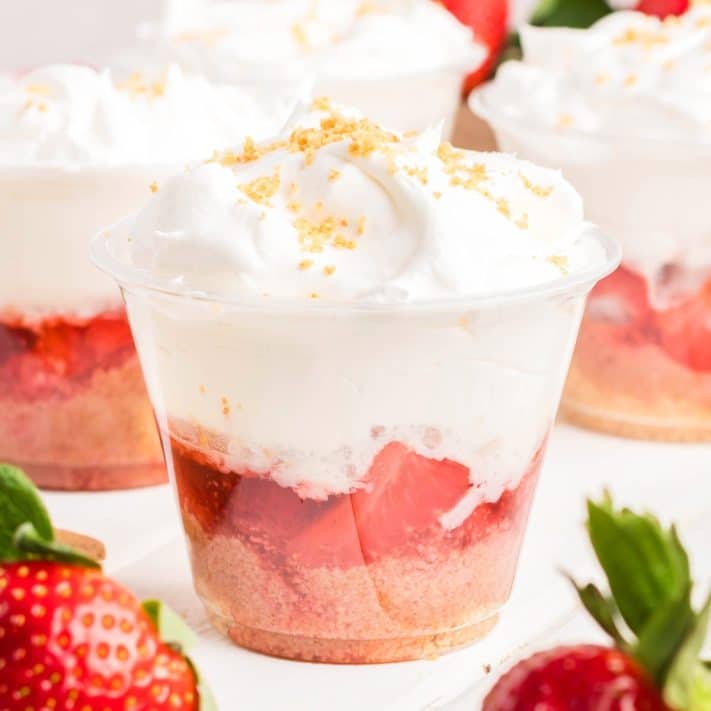 KFC Strawberry Parfaits - The Country Cook