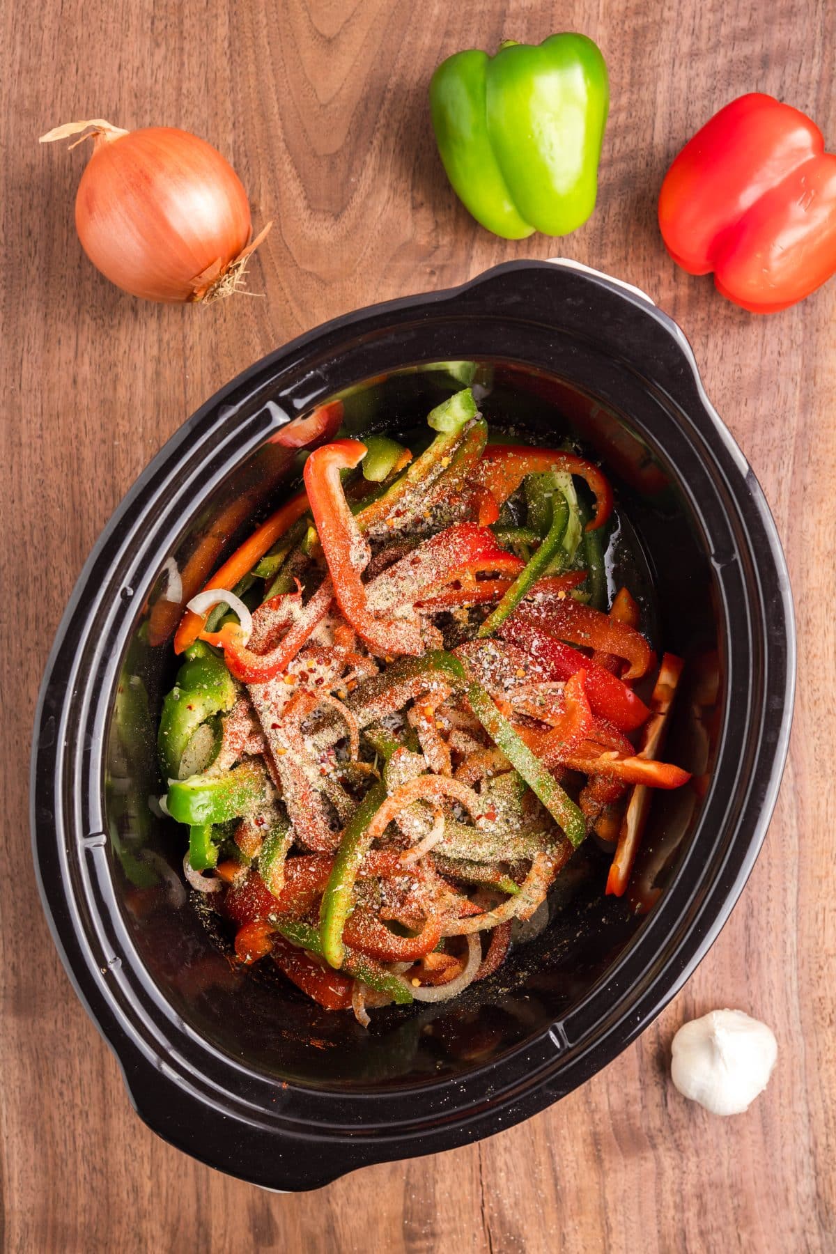 Crock Pot Chicken Cheesesteak - The Country Cook