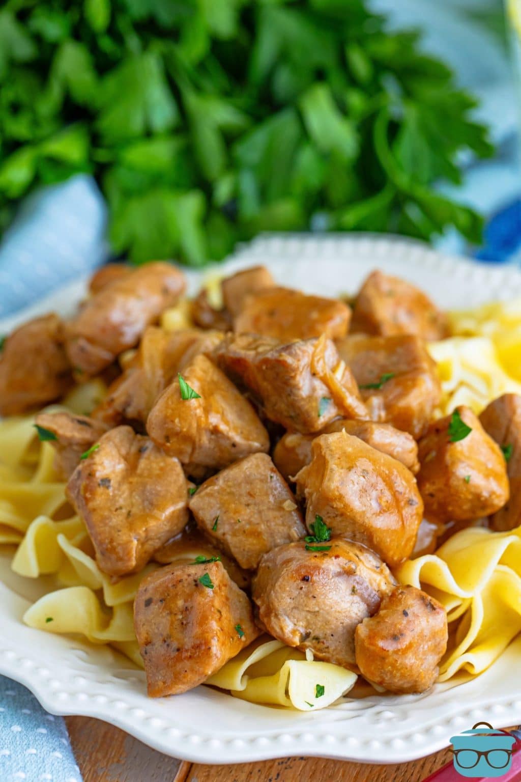 Pork Bites In Gravy - The Country Cook