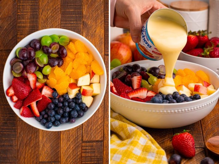Creamy Fruit Salad - The Country Cook