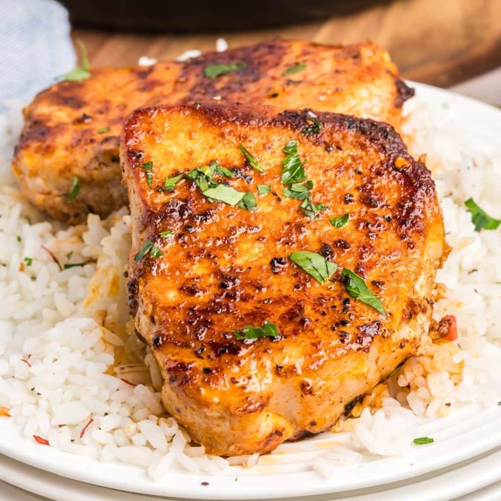 Quick Skillet Pork Chops - The Country Cook