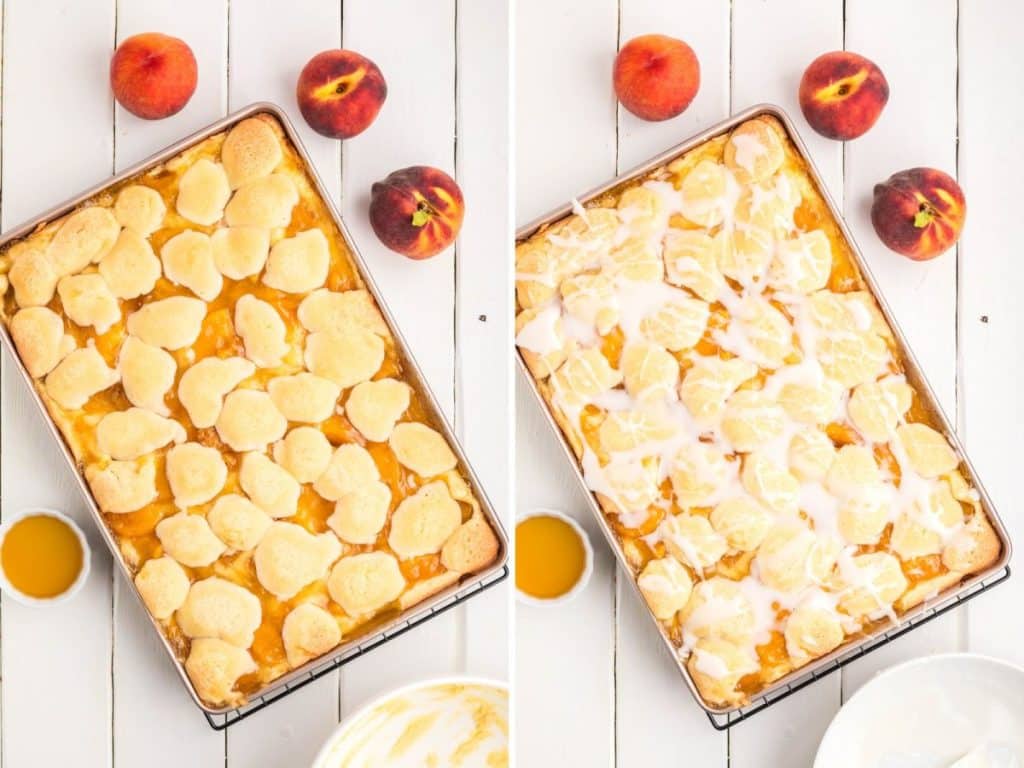 Peach Pie Bars - The Country Cook