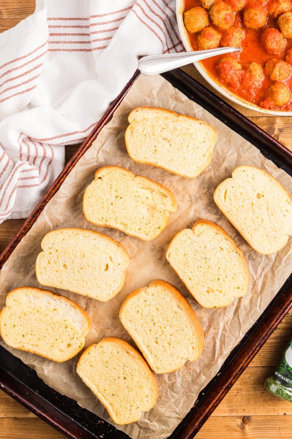 Texas Toast Meatball Subs - The Country Cook