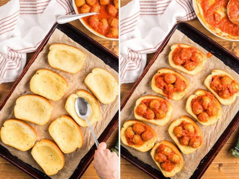 Texas Toast Meatball Subs - The Country Cook