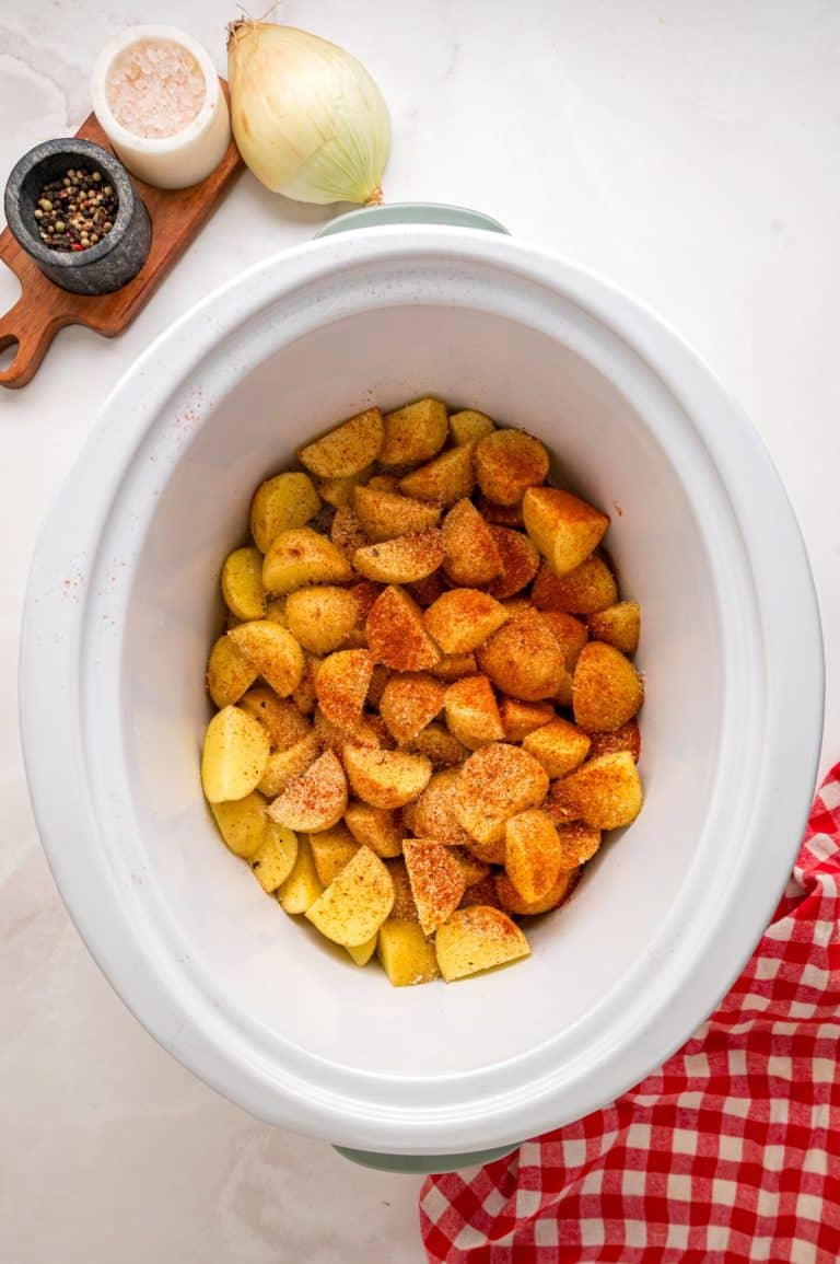 Crock Pot Swamp Potatoes - The Country Cook