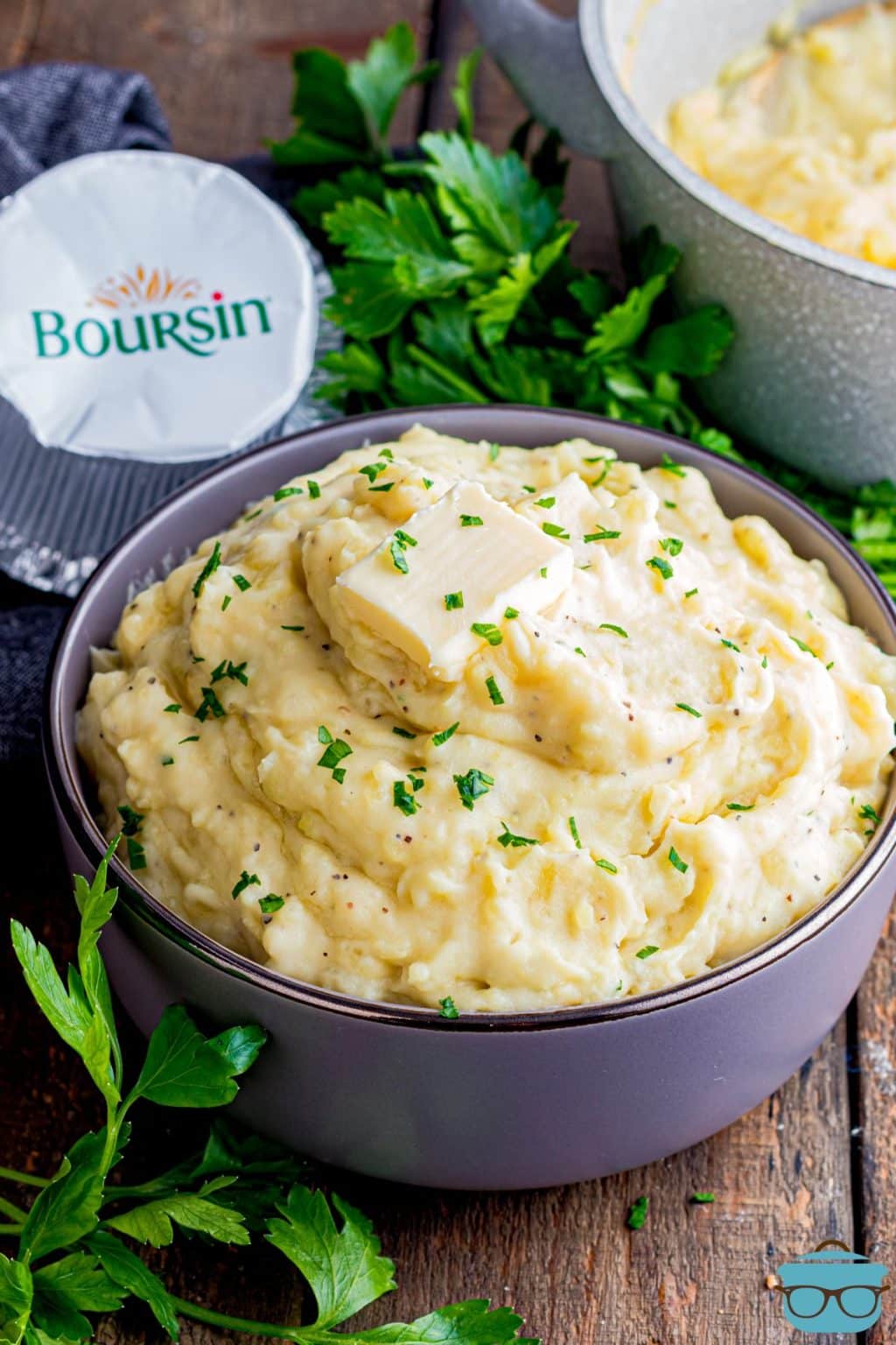 Boursin Mashed Potatoes - The Country Cook