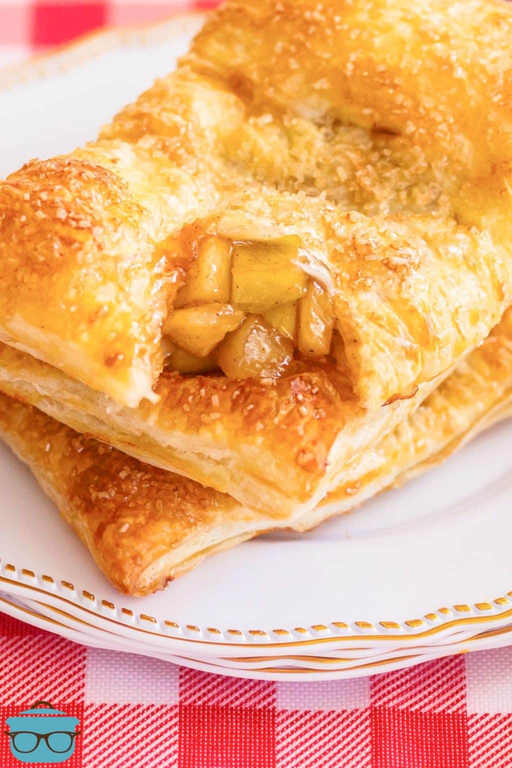 Puff Pastry Apple Pies - The Country Cook