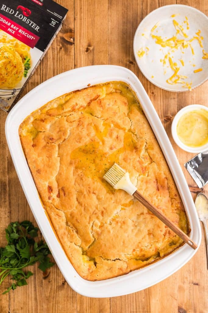 Ground Beef Cobbler - The Country Cook
