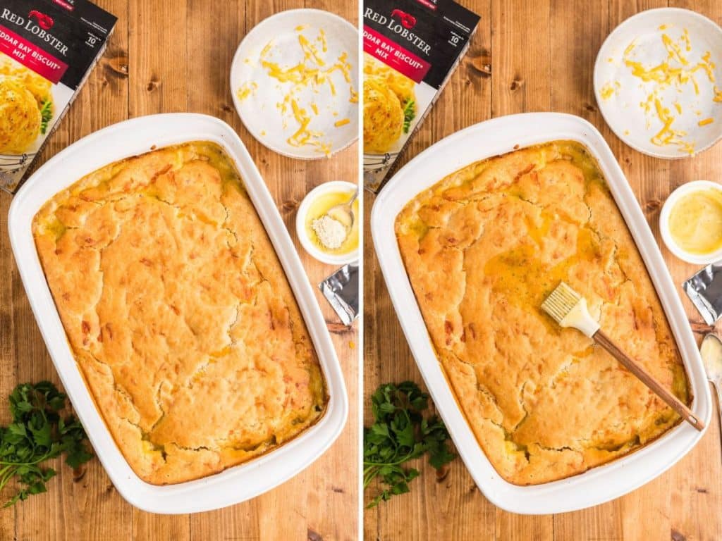 Ground Beef Cobbler - The Country Cook